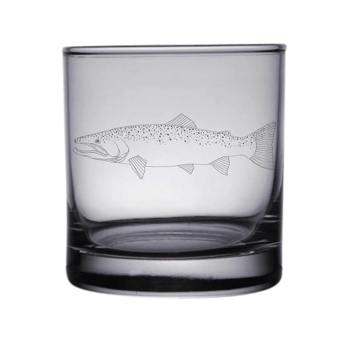 Steelhead Trout Engraved Glasses – HullSpeed Designs