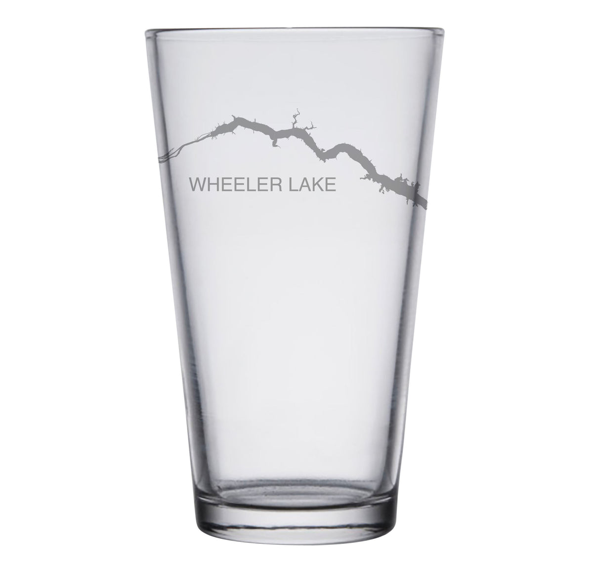 Wheeler Lake (AL) Engraved Map Glasses – HullSpeed Designs