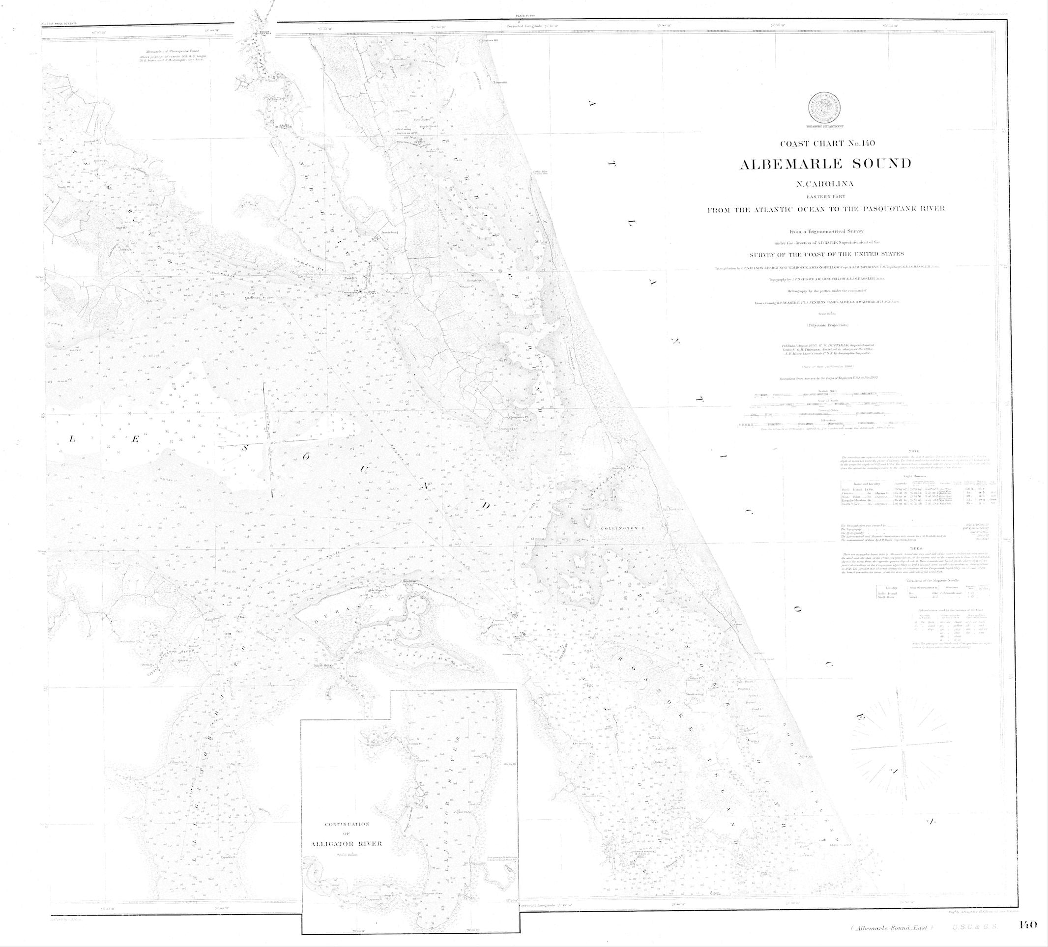 Albemarle Sound Map – HullSpeed Designs
