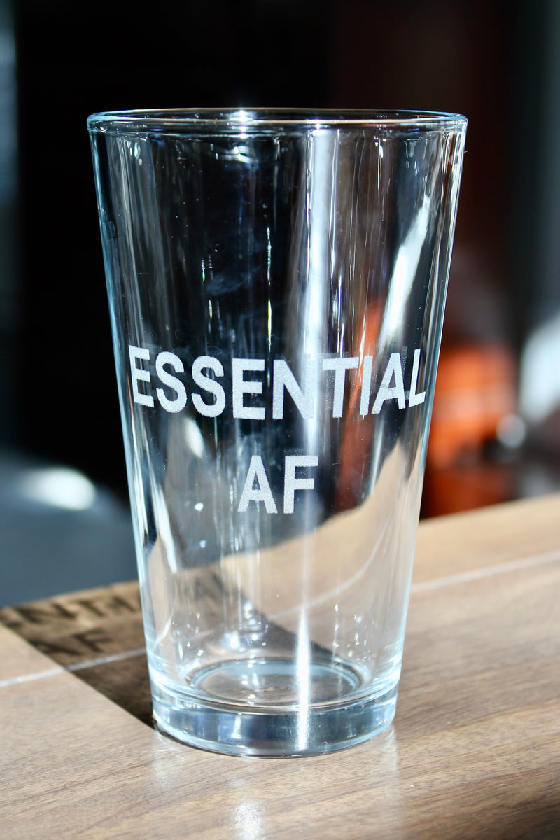 Essential AF Engraved Glasses – HullSpeed Designs