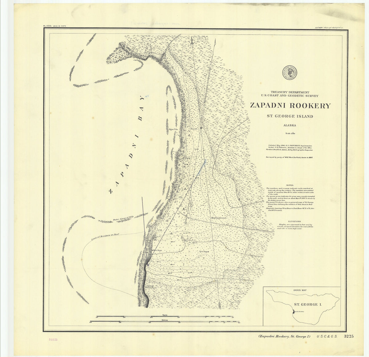 St. Georges Island Map 1898 – HullSpeed Designs